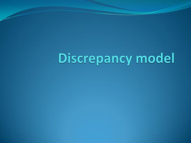 Discrepancy Evaluation Model.pdf