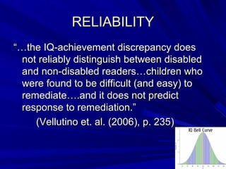 Discrepancy model vs. rti ppt | PPT | Educational Assessment | Education