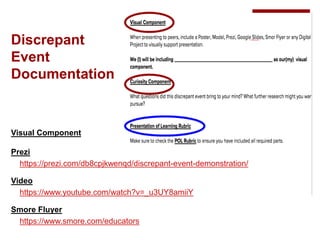 Discrepant Event Week 4.2 | PPT