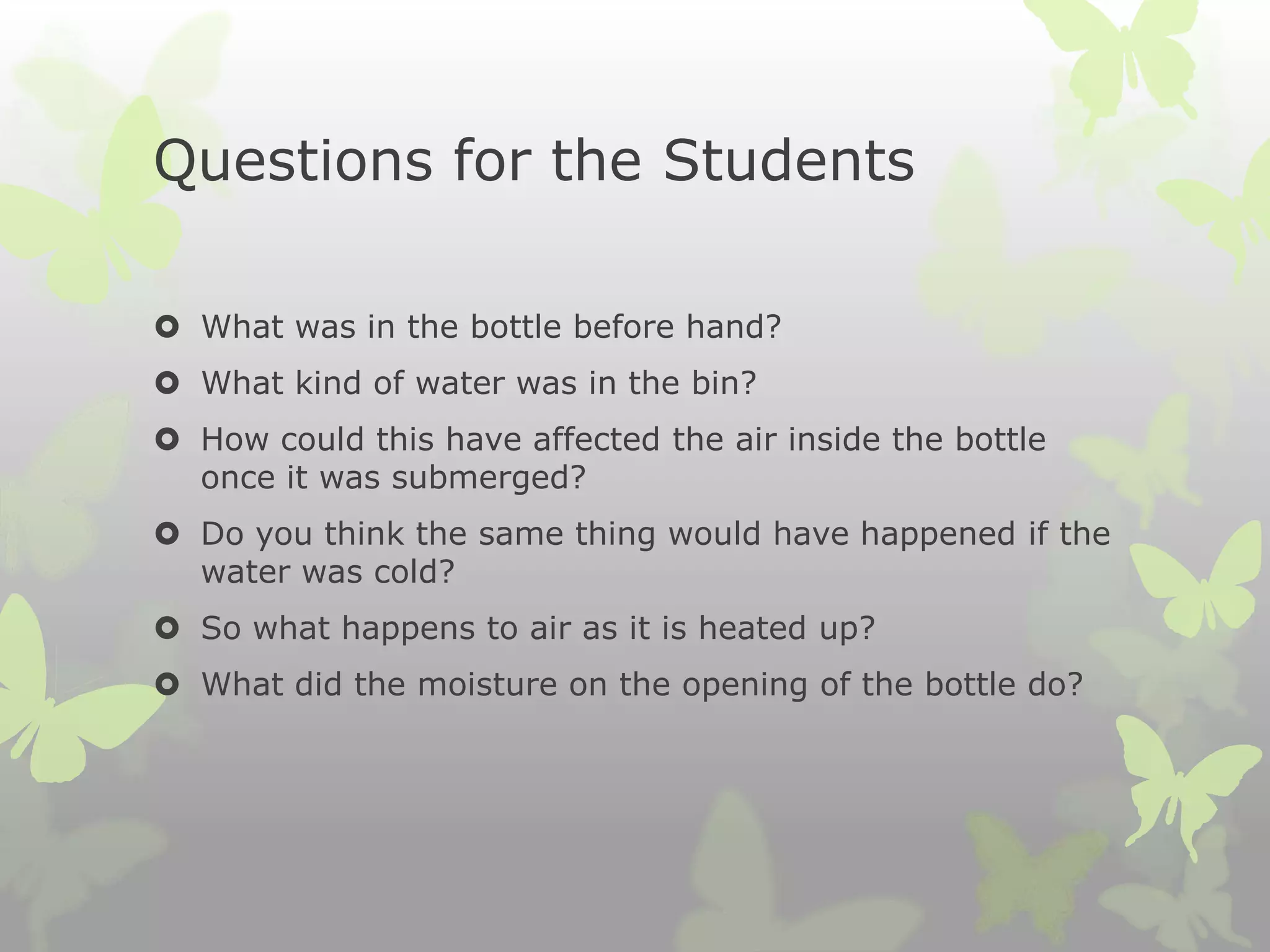 Discrepant events | PPTX