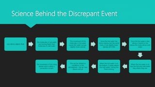 Discrepant Events - Convection Currents | PPTX | Chemistry | Science