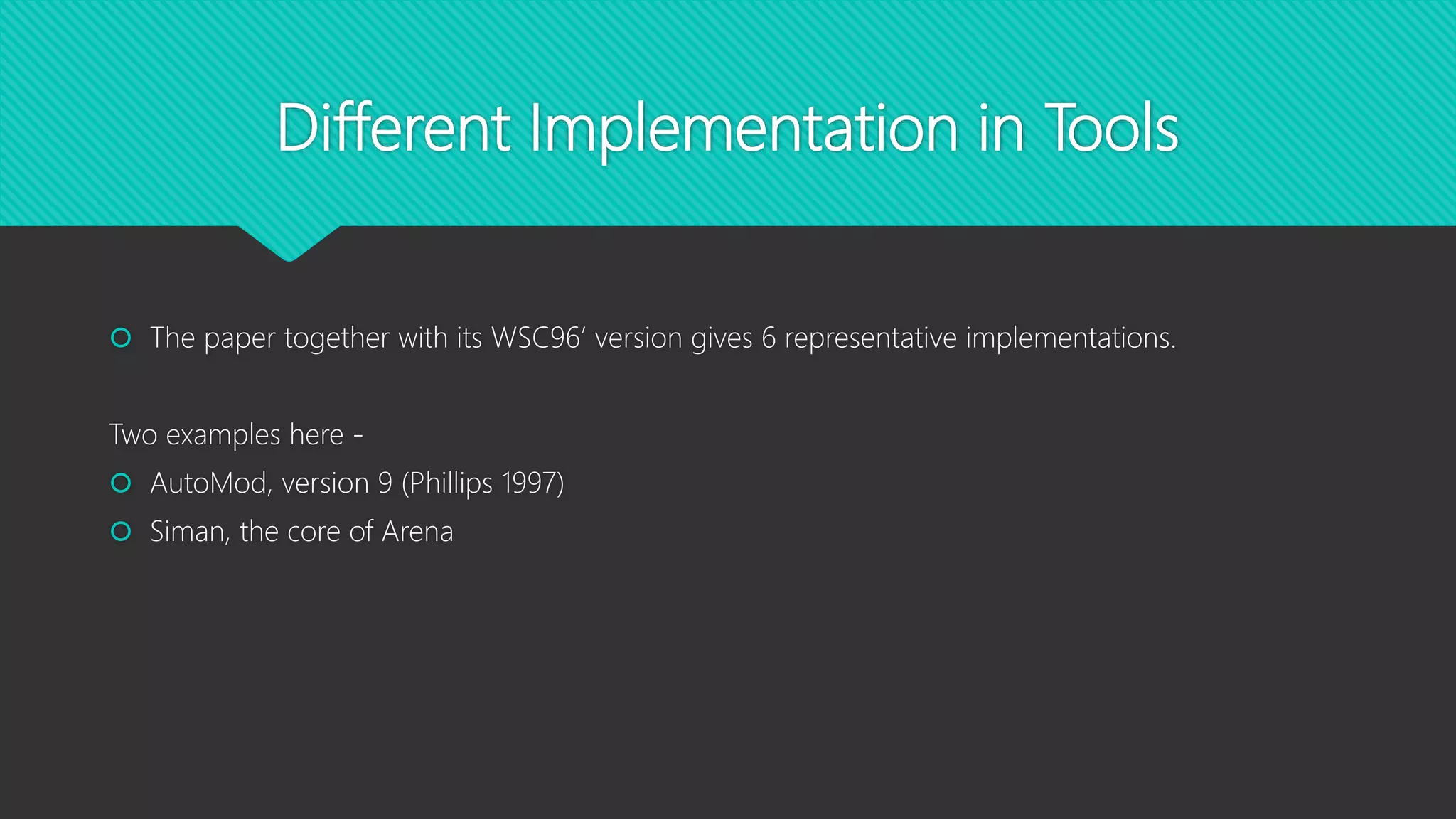 Discrete event-simulation | PPTX