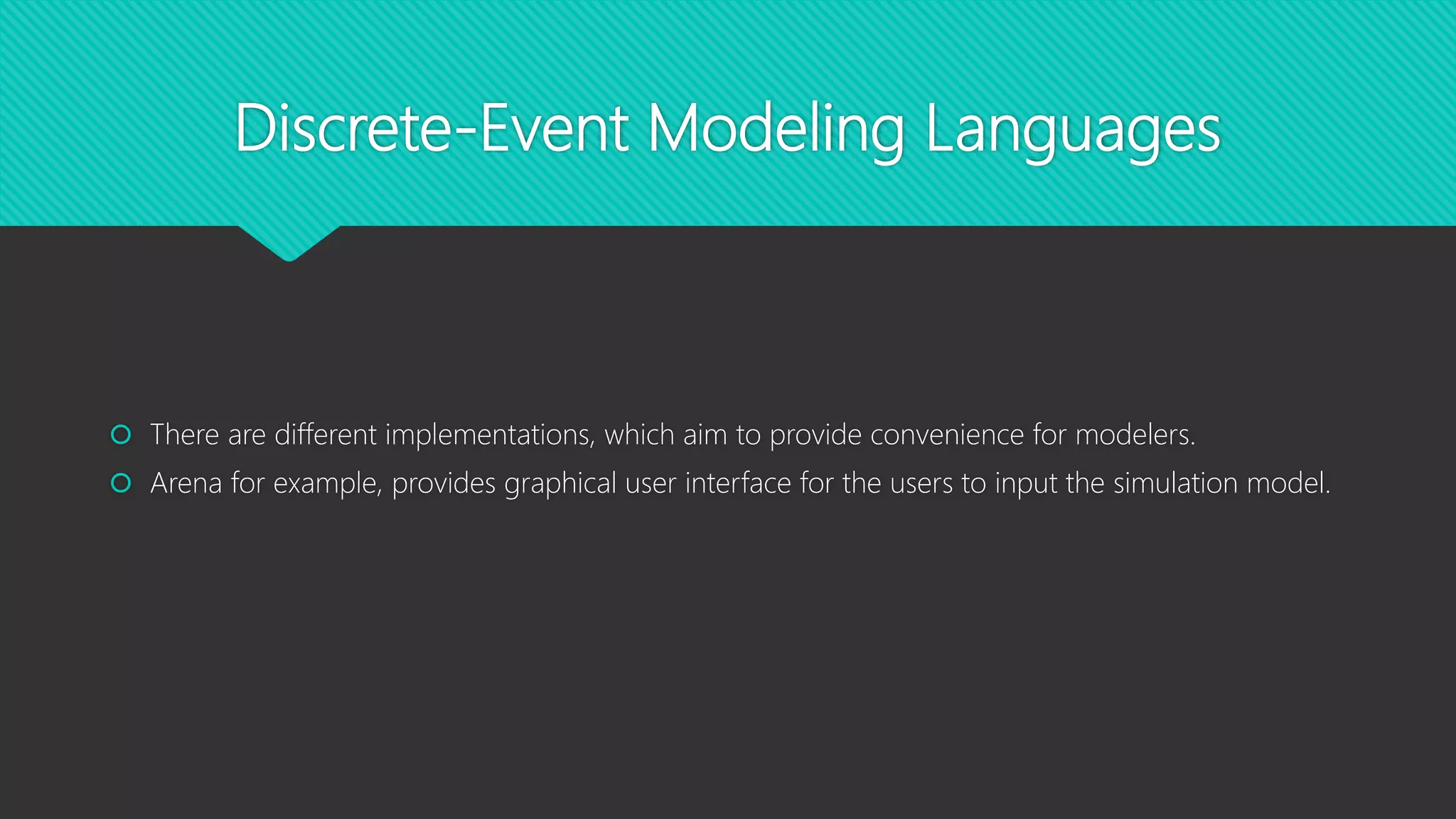Discrete event-simulation | PPTX