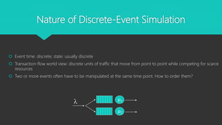 Discrete event-simulation | PPTX