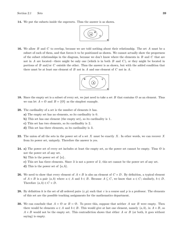 Discrete Mathematics and Its Applications 7th Edition Rose Solutions ...