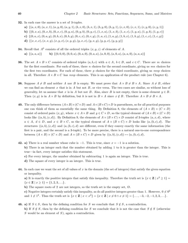 Discrete Mathematics and Its Applications 7th Edition Rose Solutions ...