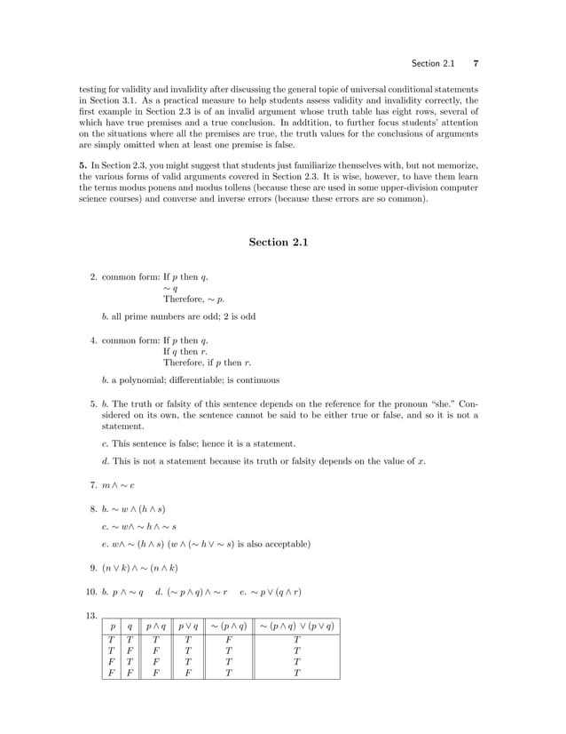 Discrete Mathematics with Applications 4th Edition Susanna Solutions Manual | PDF