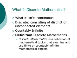Discrete Sets | PPT