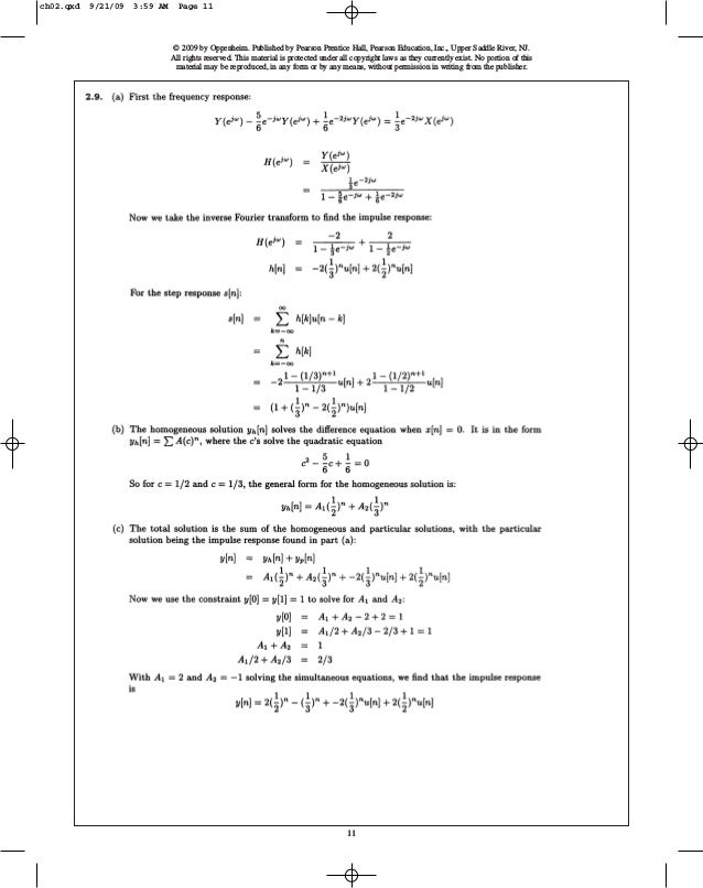 Discrete time signal processing oppenheim 3rd edition pd f - italiandase