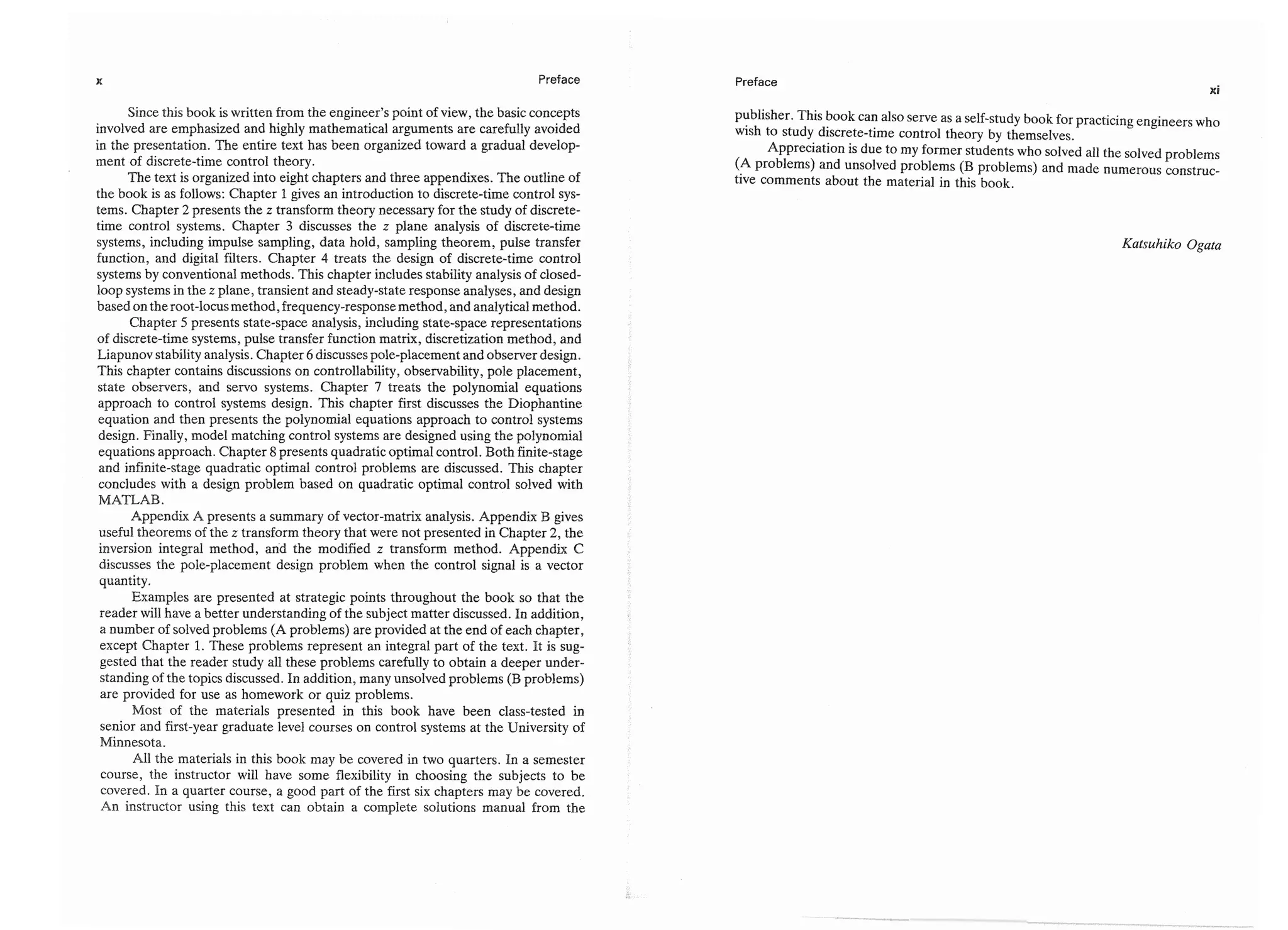 Discrete time control systems | PDF