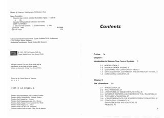 Discrete time control systems | PDF