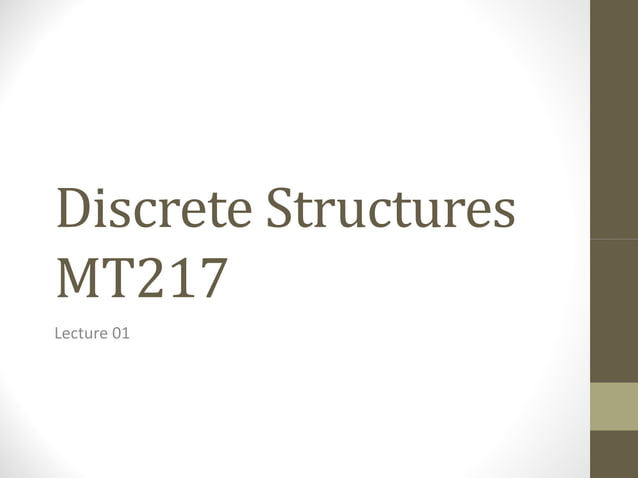 Intro to Discrete Mathematics | PDF