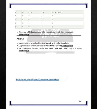 Discrete Math Proposition Logic | PPTX