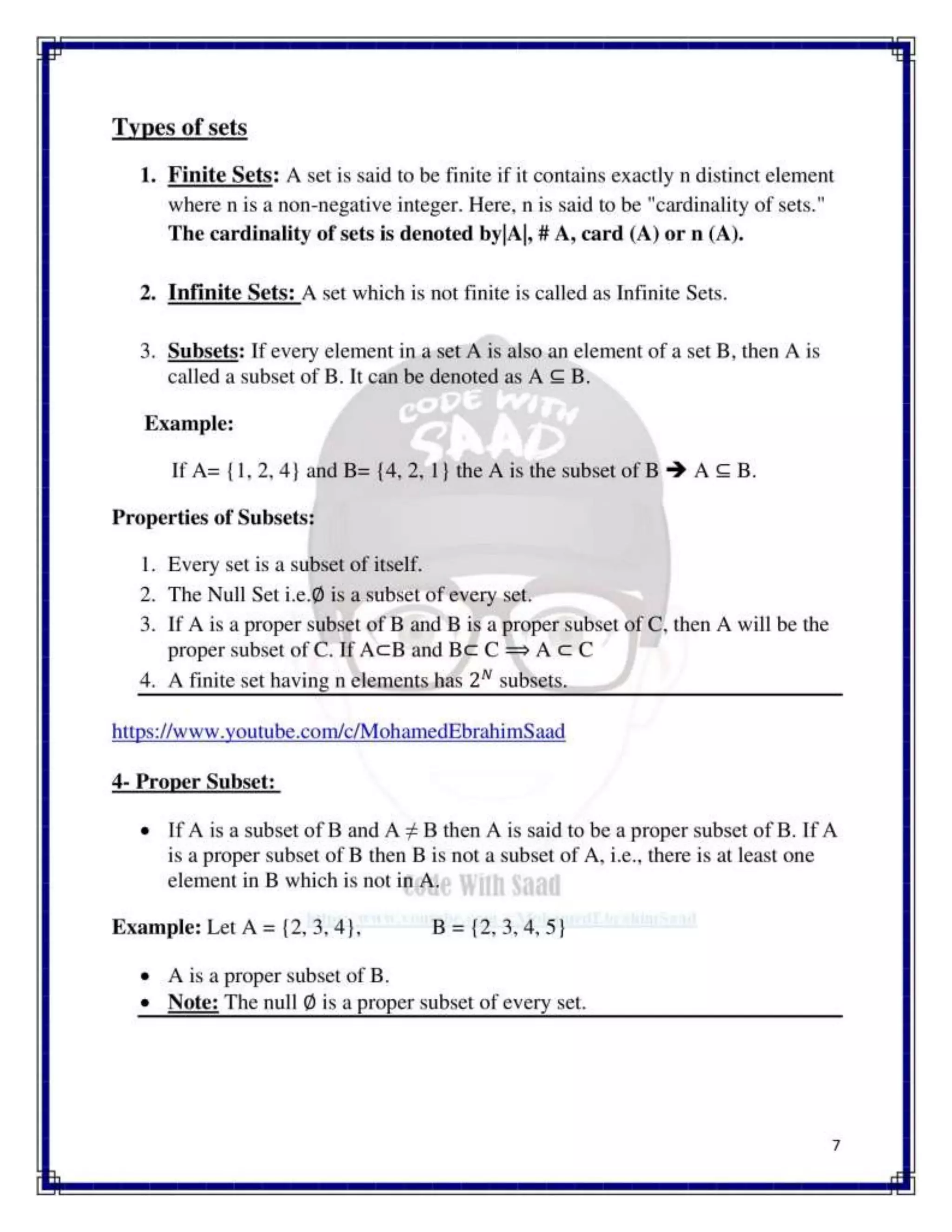 Discrete Math Sets المجموعات Pptx