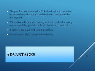 Discrete control of excitation system | PPT