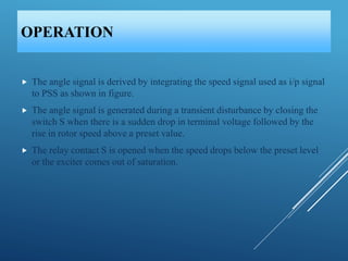 Discrete control of excitation system | PPT