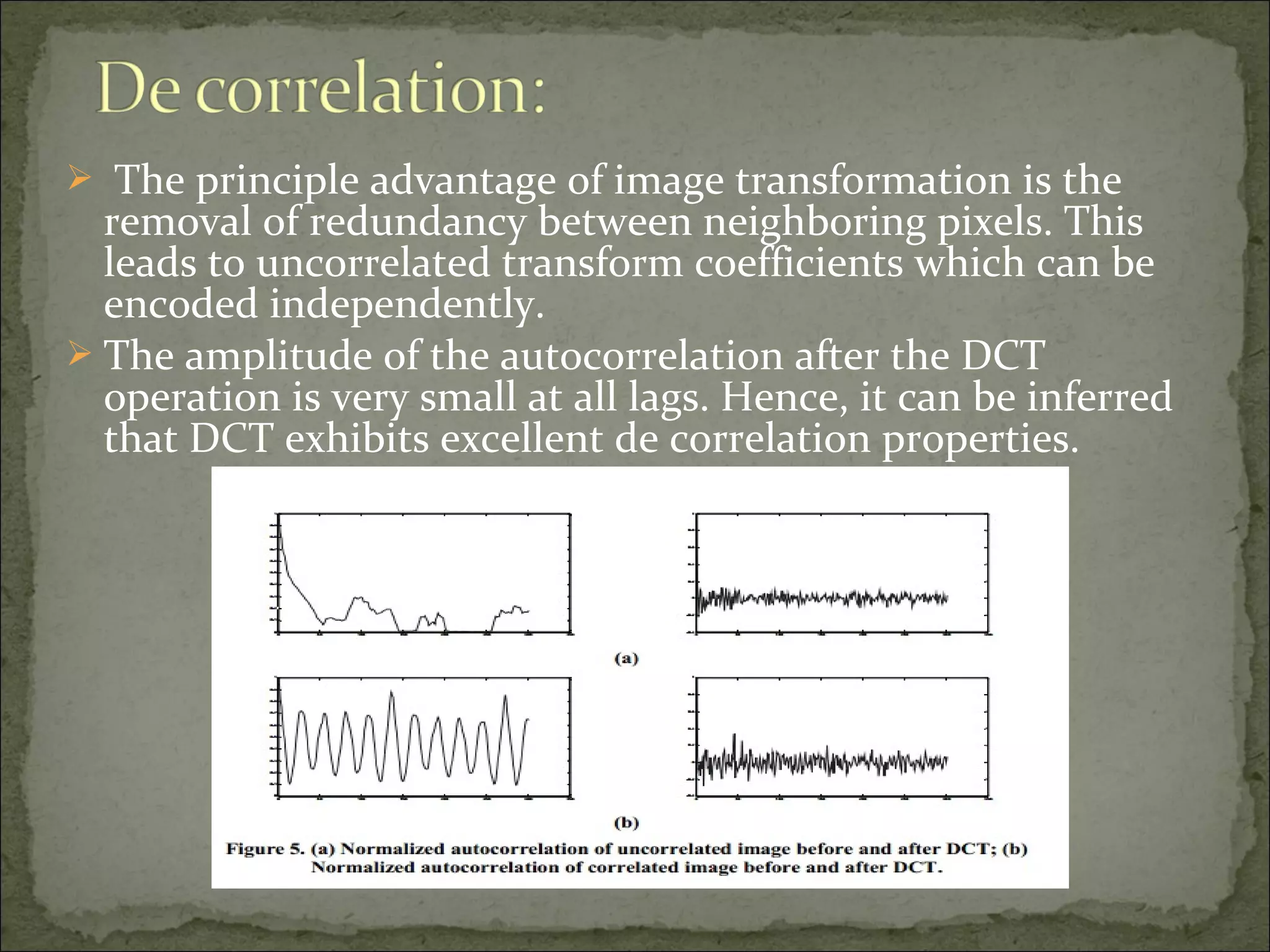 Discrete cosine transform | PPT