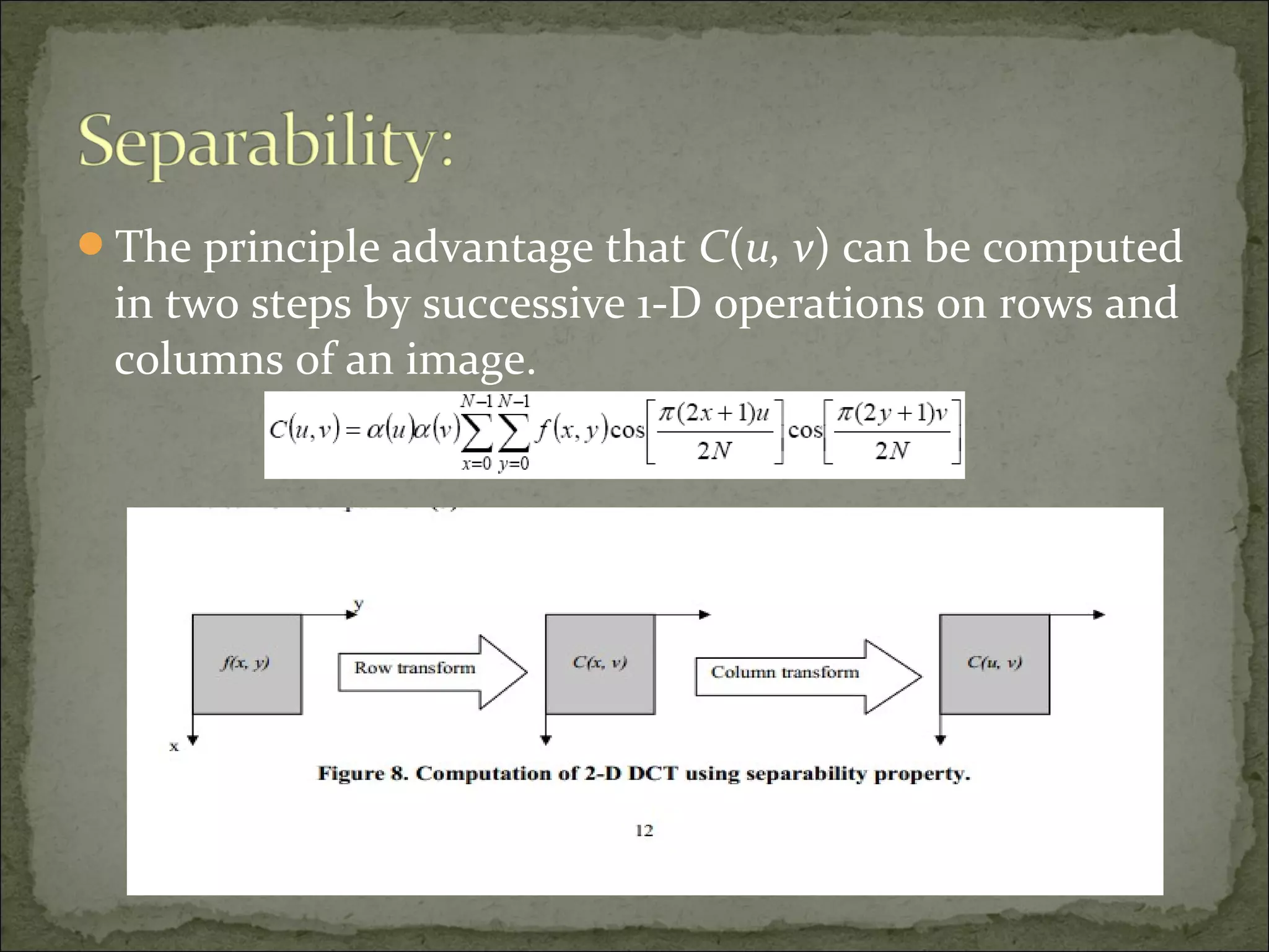 Discrete cosine transform | PPT