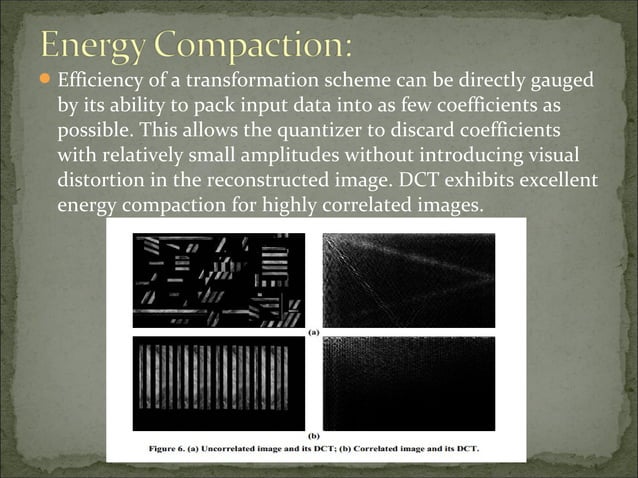 Discrete cosine transform | PPT | Web Development | Internet