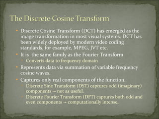 Discrete cosine transform | PPT