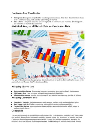 Discrete Data vs. Continuous Data: Key Differences | PDF