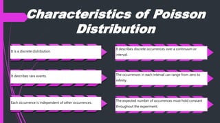 Discrete distributions: Binomial, Poisson & Hypergeometric ...