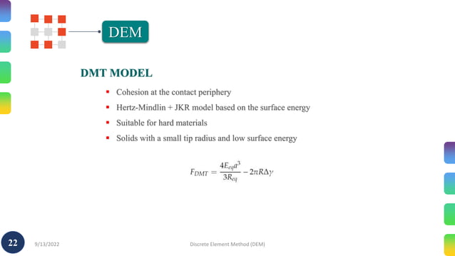 Discrete Element Methods.pptx | Physics | Science
