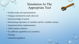 Discrete event simulation | PPTX
