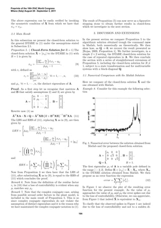 Discrete form of the riccati equation | PDF | Radio Control | Hobbies & Interests