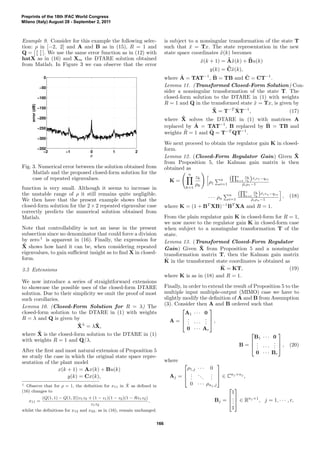 Discrete form of the riccati equation | PDF | Radio Control | Hobbies & Interests