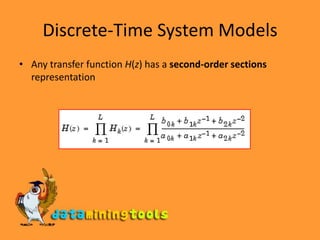 Matlab: Discrete Linear Systems | PPT