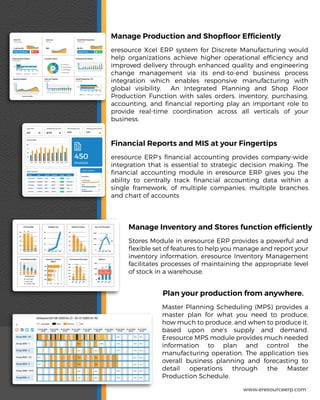 Manufacturing ERP Software | PDF