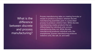Discrete manufacturing in Microsoft Dynamics AX 2012 | PPT
