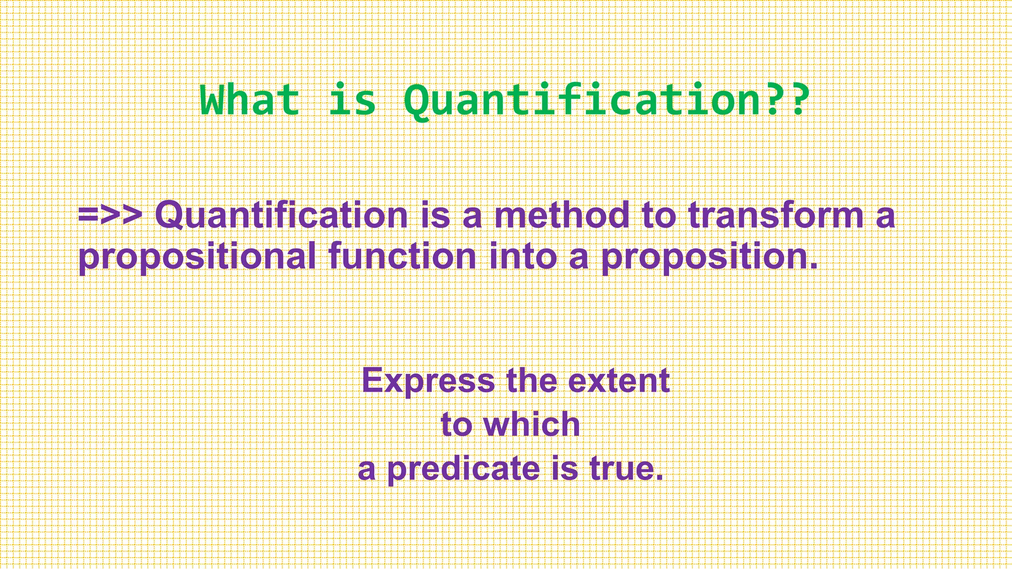 Quantifier | PPTX