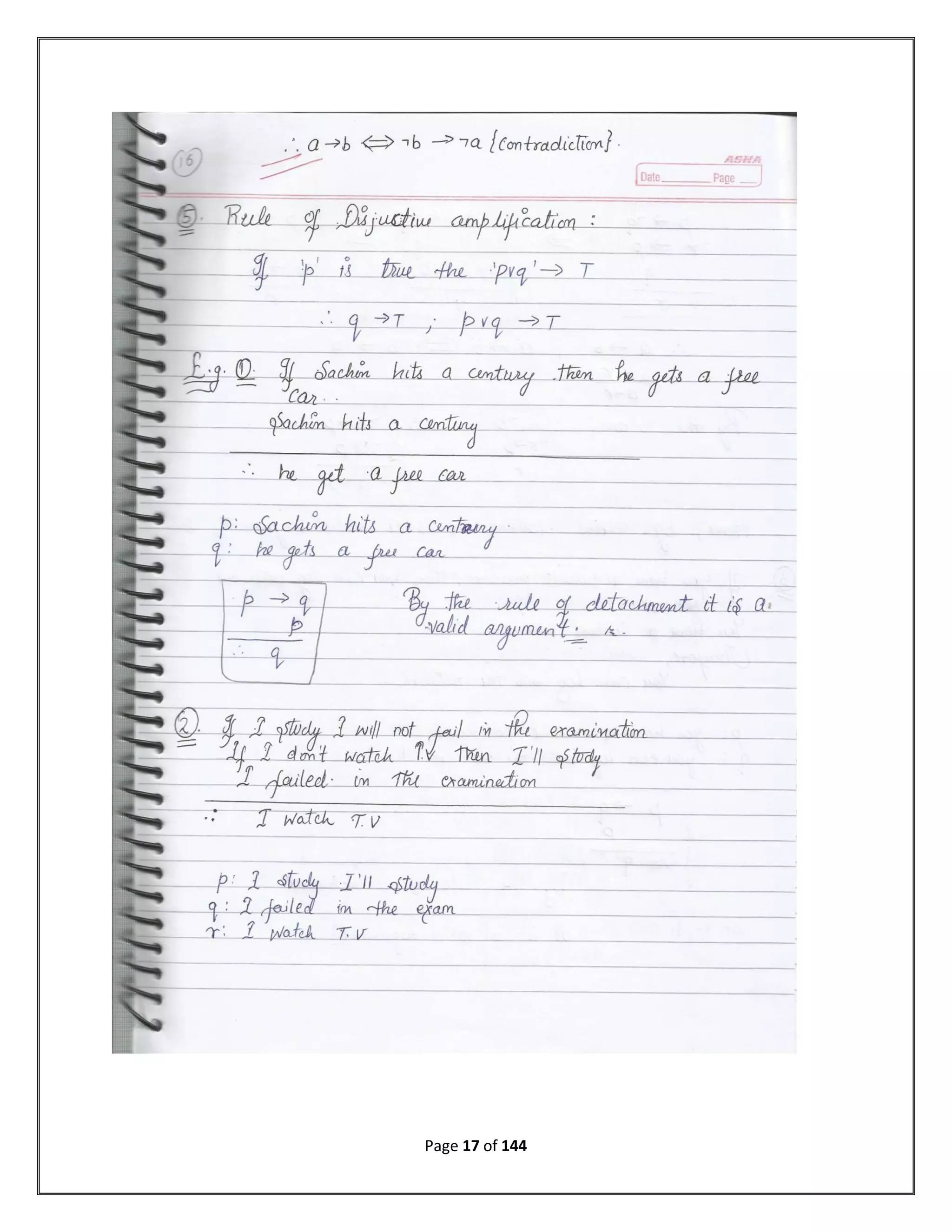 Discrete Mathematical Structure Complete Notes Of 3rd Semester Btech