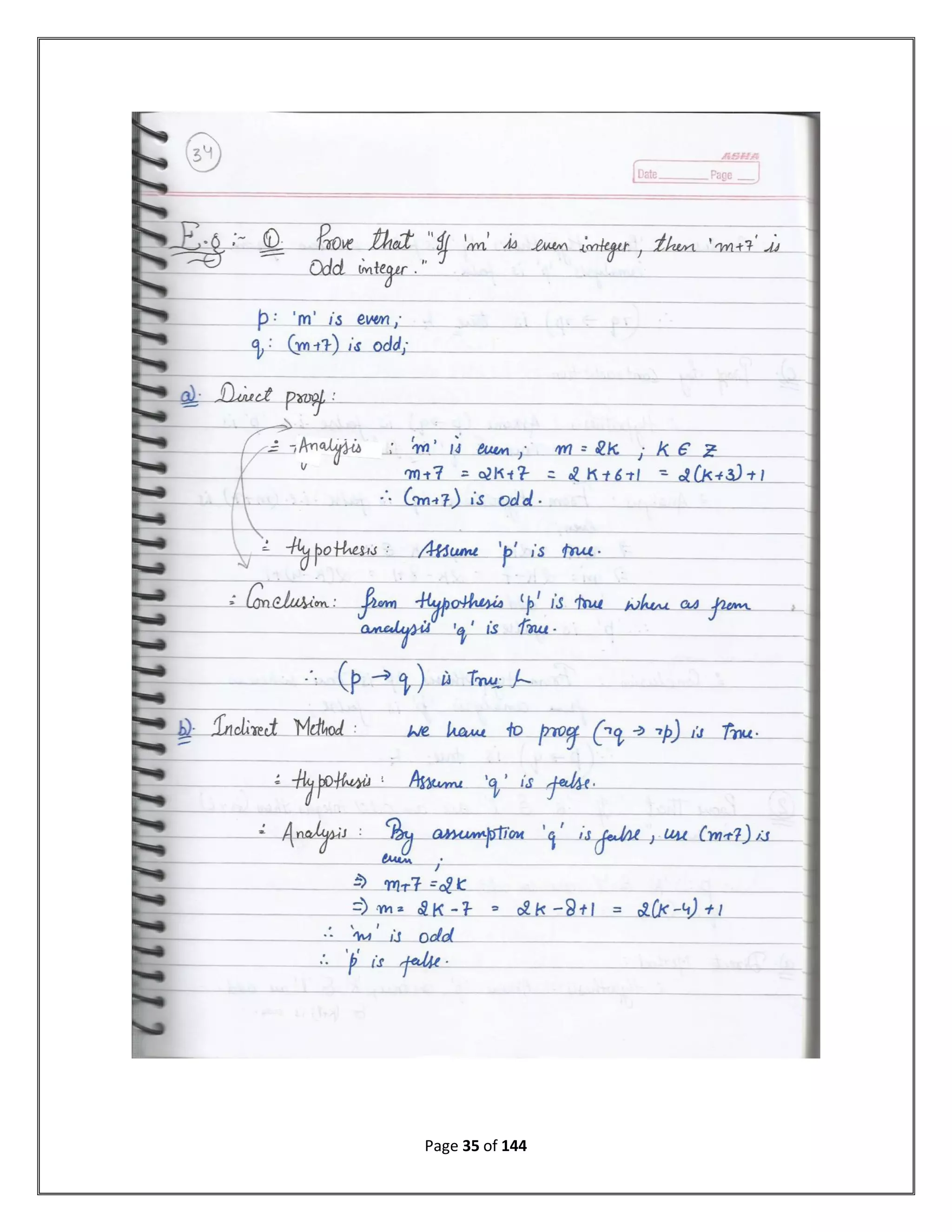 Discrete Mathematical Structure Complete Notes Of 3rd Semester Btech