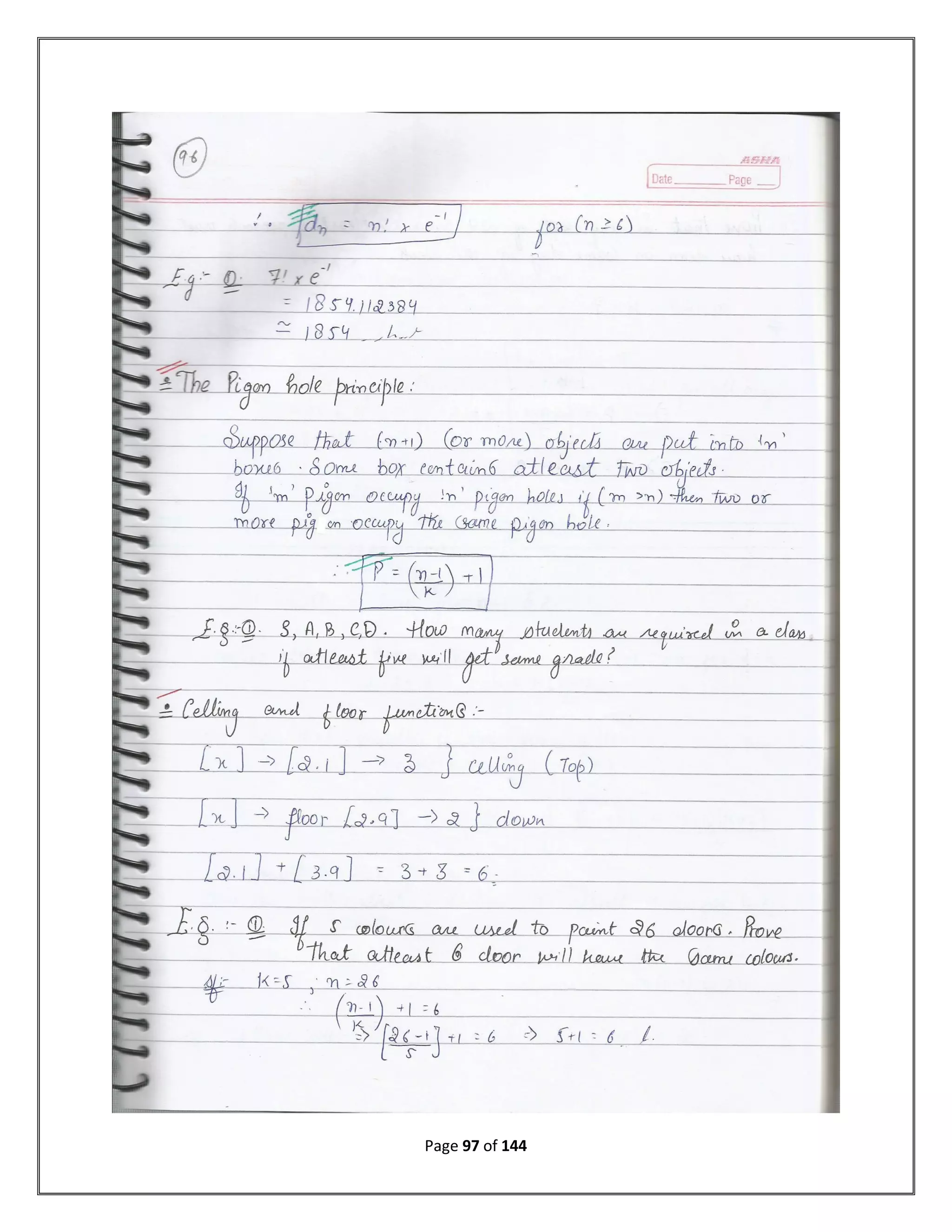 Discrete mathematical structure complete notes of 3rd semester B.tech ...