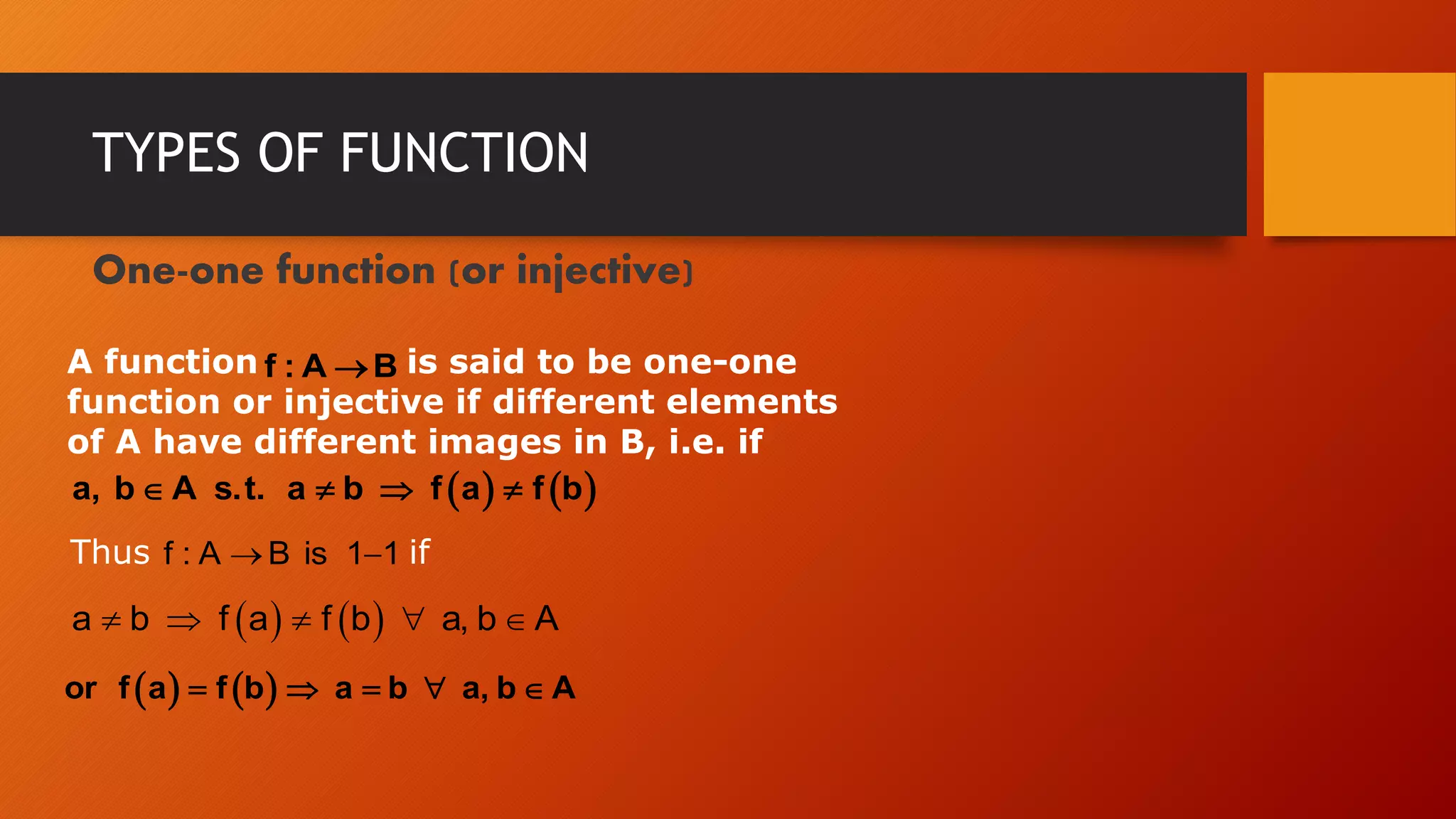 mathematical functions | PPTX