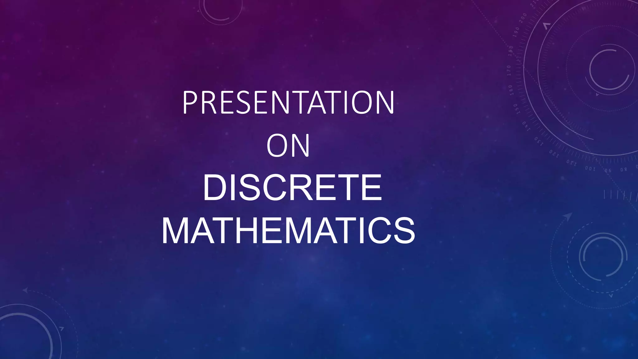 Discrete Mathematics Ppt