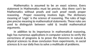 DISCRETE MATHEMATICS Presenatation for IT | PPT