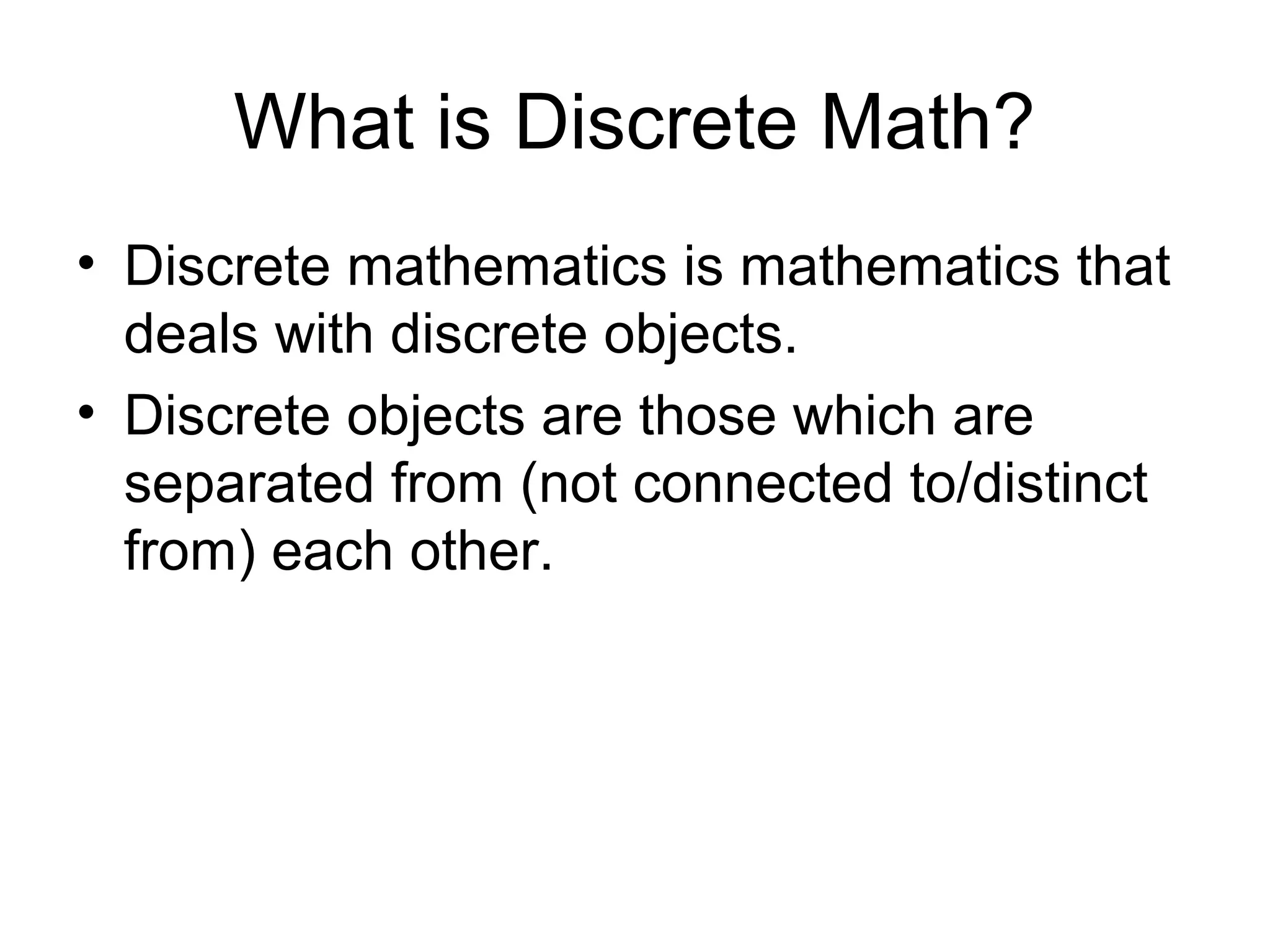 Discrete mathematics by sadat sumon | PPT
