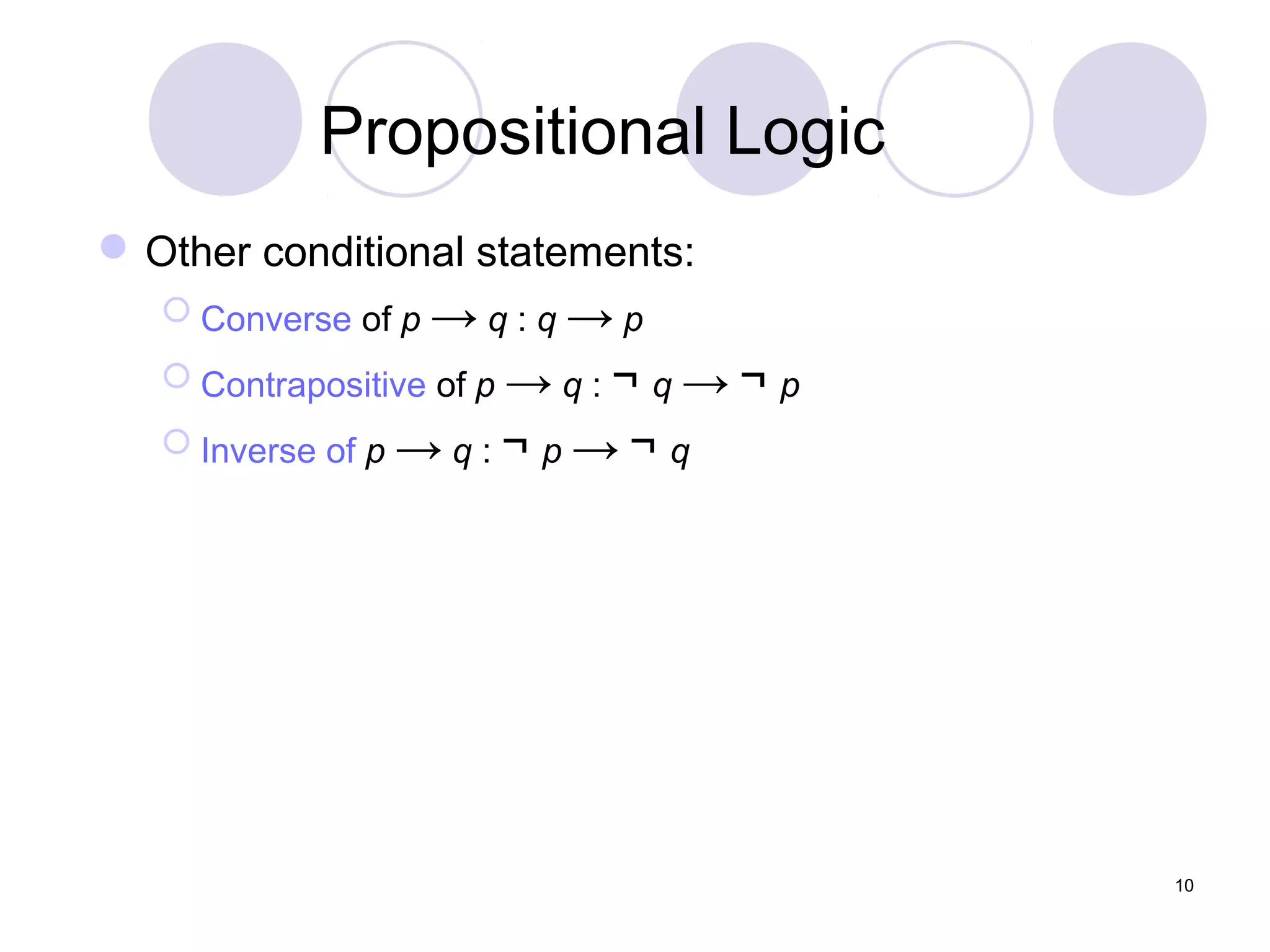 Discrete mathematics Ch2 Propositional Logic_Dr.khaled.Bakro د. خالد ...