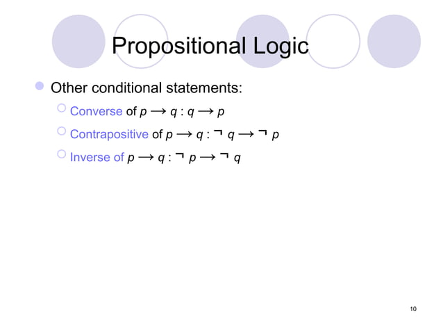 Discrete mathematics Ch2 Propositional Logic_Dr.khaled.Bakro د. خالد ...
