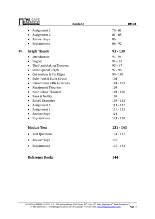 Computer Science Engineering: Discrete mathematics & graph theory, THE ...
