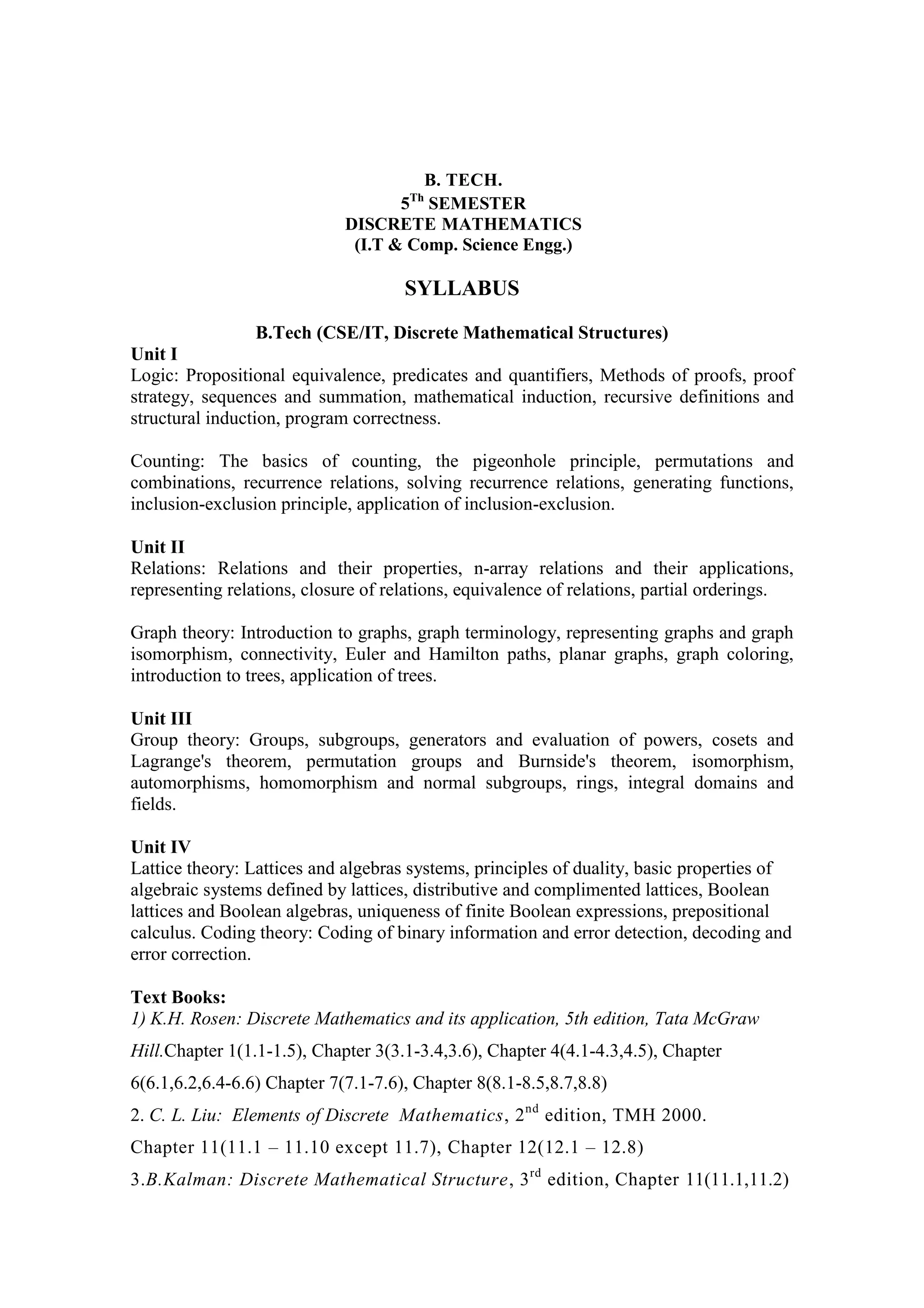 Discrete Mathematics Lecture Notes Pdf