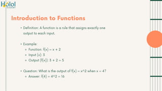 Discrete Mathematics Lesson 2: Functions | PPTX
