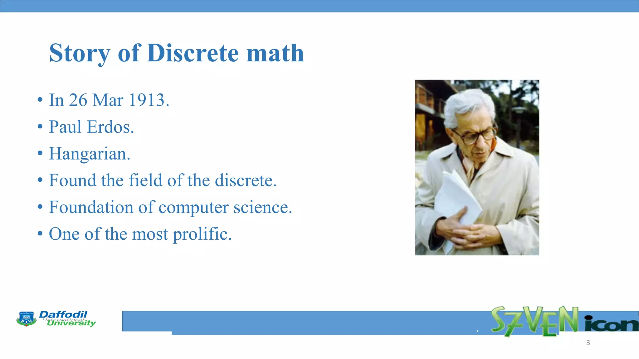 Discrete mathematics presentation | PPTX