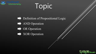 Discrete mathematics presentation | PPTX