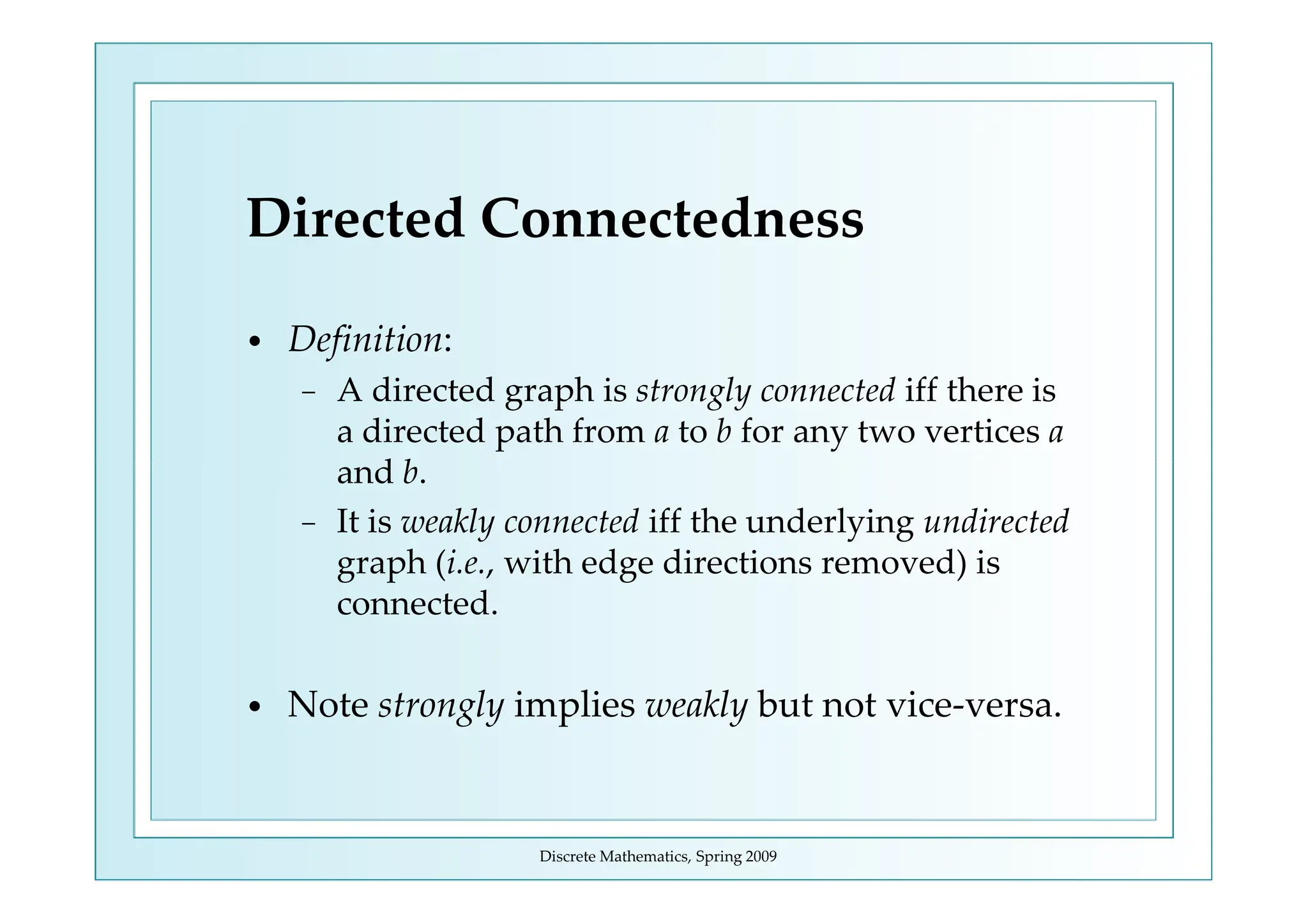 Discrete Mathematics – Graphs and Trees.pdf | Physics | Science