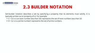 Discrete Maths Notes by Ur Engineering Friend | PDF